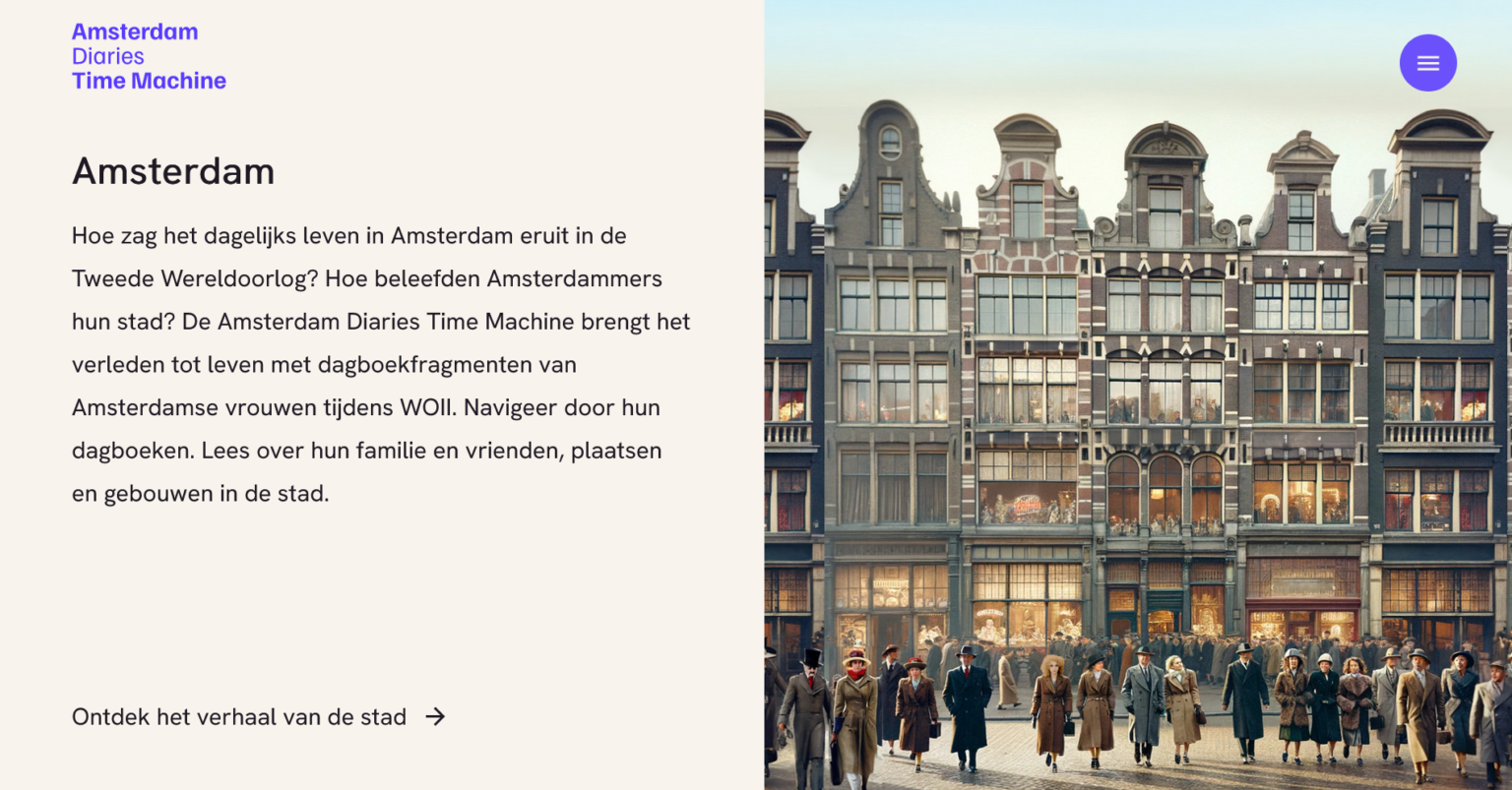 Amsterdam Time Machine – A public research resource on the history of ...